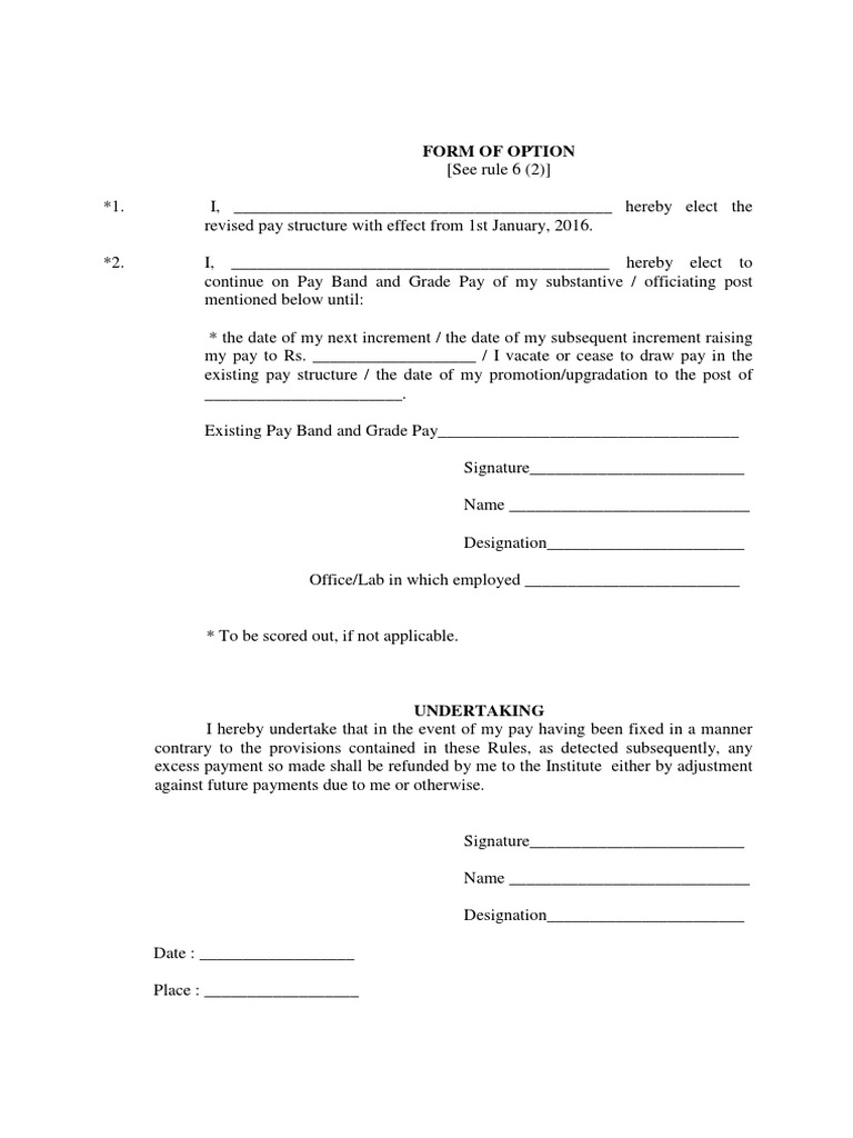 7cpc Optionform | PDF
