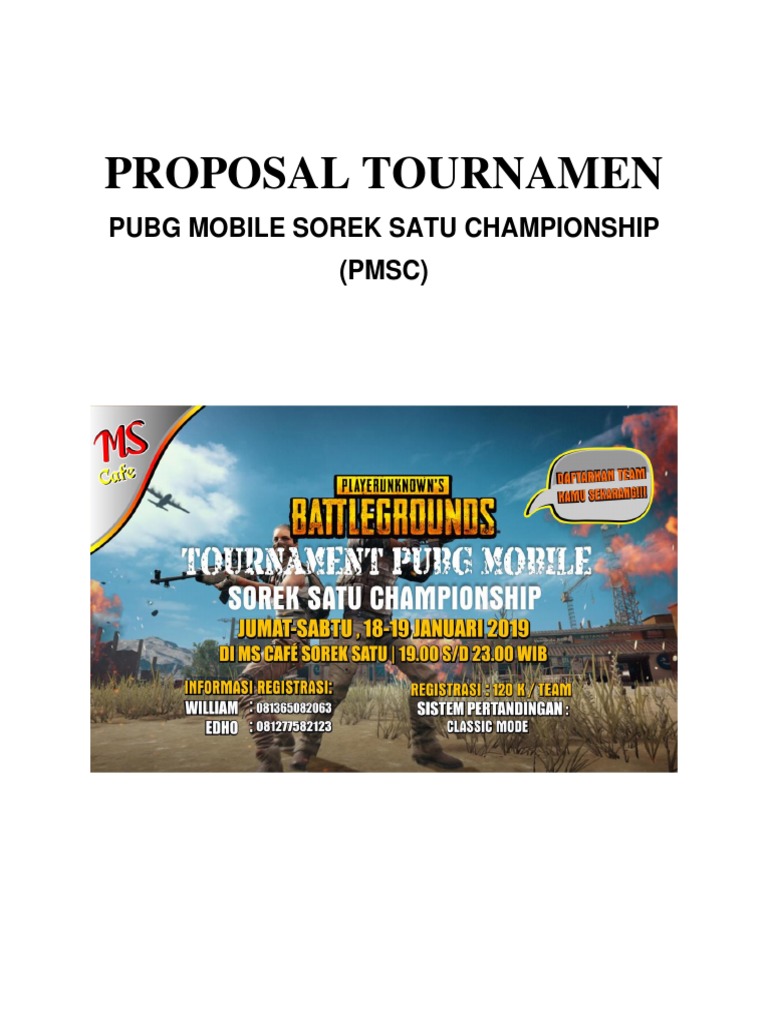 Proposal Pubg | PDF