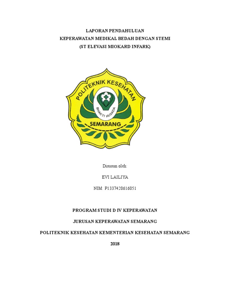 STEMI: Definisi, Patofisiologi, dan Penatalaksanaan | PDF