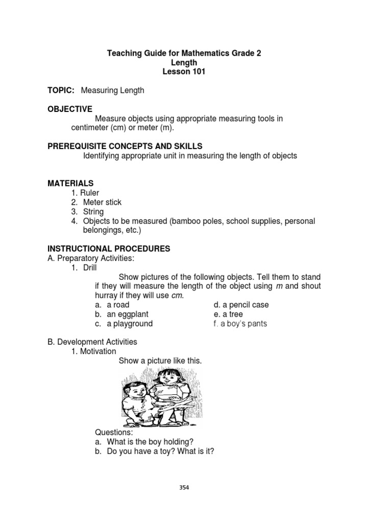 TG Math 2 Lessons 101-116 | PDF | Kilogram | Weight