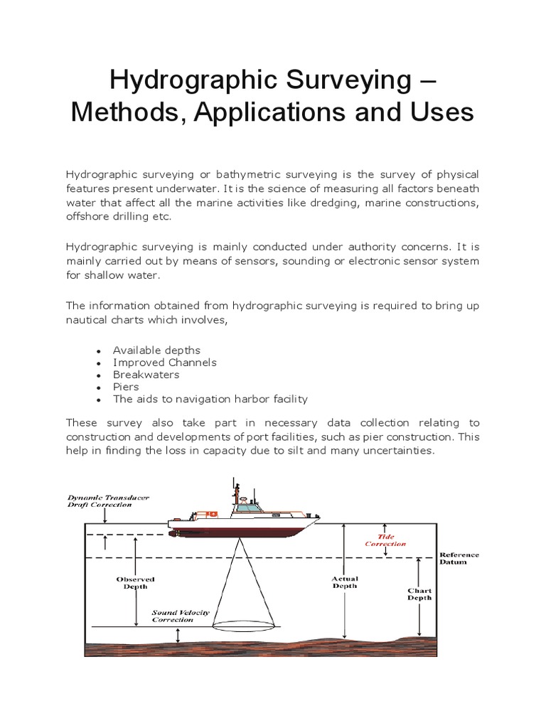 HydroGraphic Surveying | PDF | Hydrography | Surveying