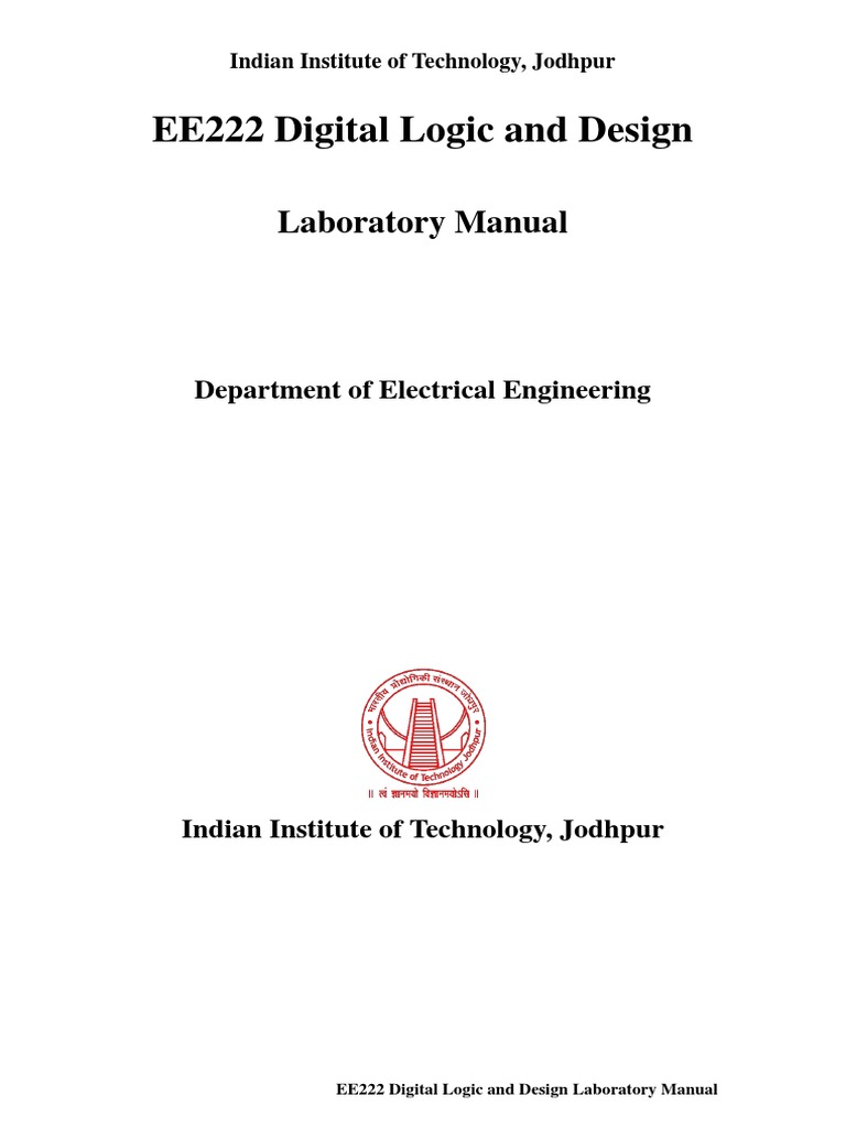 DLD Lab Manual | PDF | Logic Gate | Electronic Circuits