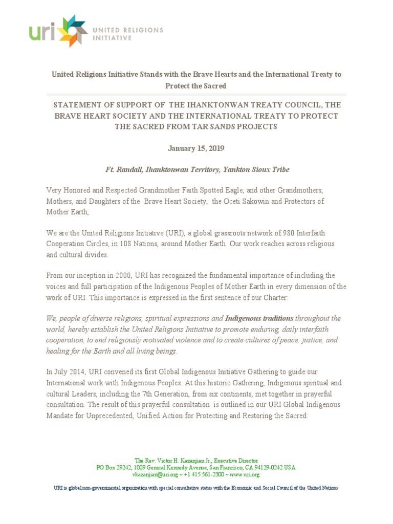 Indigenous Rights & Sacred Protection | PDF | Sioux | Indigenous Peoples