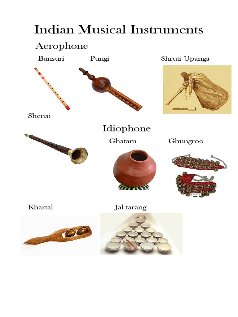 Indian Musical Instruments | PDF