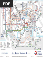 London Overground Network Map PDF | PDF | Rail Transport | Transport Infrastructure