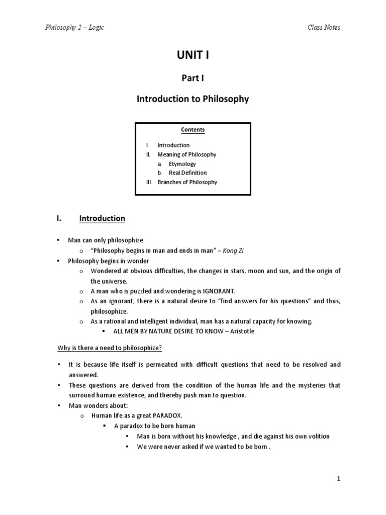 Logic Handout PDF | PDF | Reason | Logic