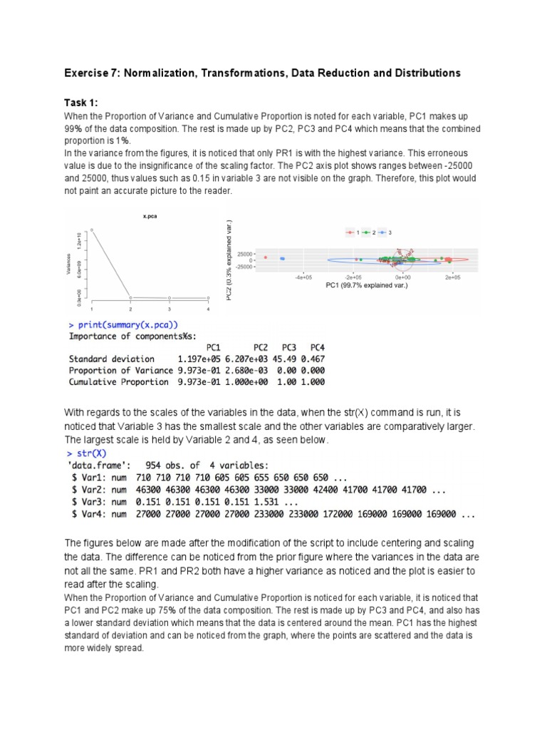 Data Mining - Exercise 7 | PDF | Statistical Analysis | Teaching ...