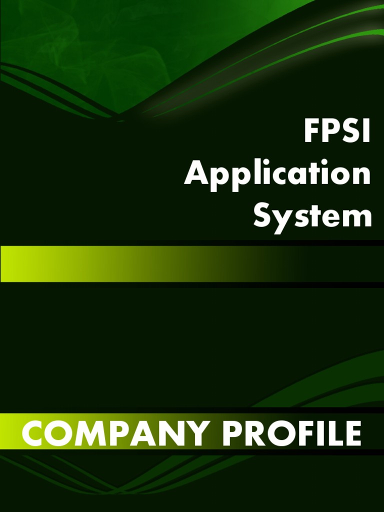 FPSI Application System Overview | PDF | Business | Aviation