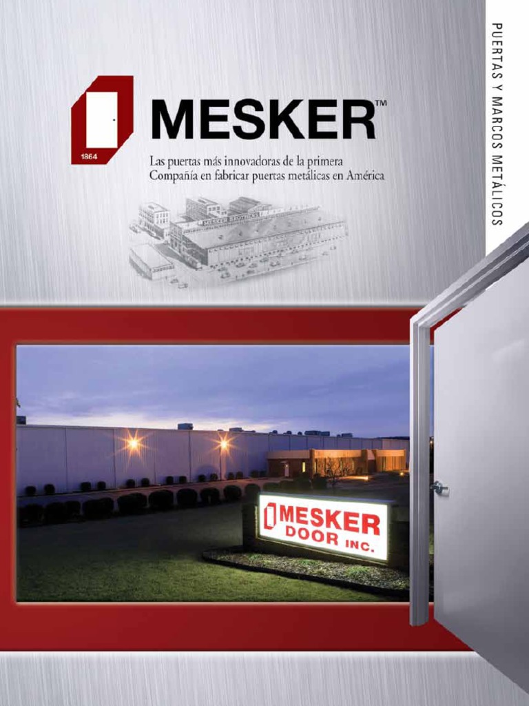 Catalogo Puertas Mesker | PDF | Innovación | Estado (política)