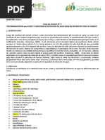 Determinacion de Acidez Analitica de La Leche en Grados Dornic | PDF ...