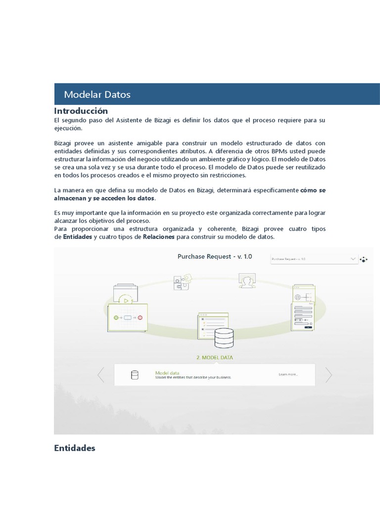 Modelar Datos-BIZAGI | PDF | Archivo de computadora | Point and Click