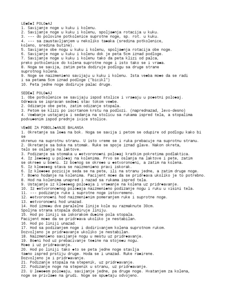 Frenkelove Vezbe | PDF