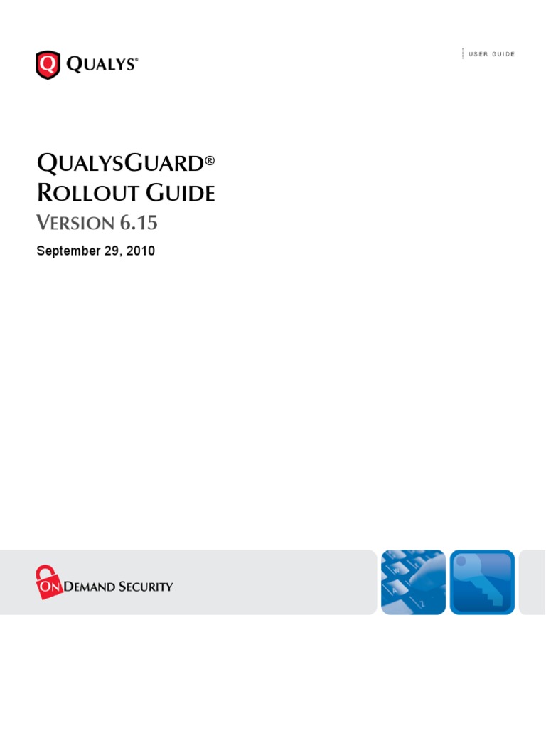 QualysGuard Rollout | PDF | Vulnerability (Computing) | Payment Card Industry Data Security Standard