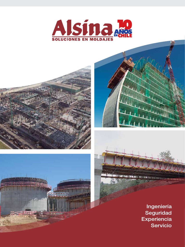 Soluciones de Moldaje Alsina | PDF | Aluminio | Hormigón