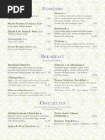 Flower Child Menu | PDF