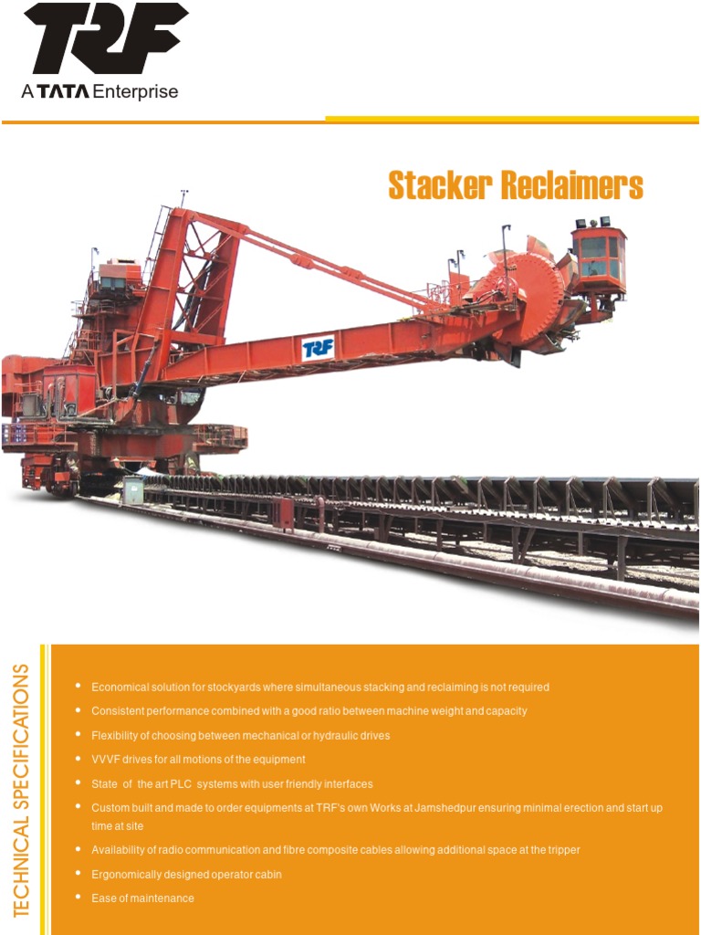 TRF Stacker Reclaimers Overview | PDF