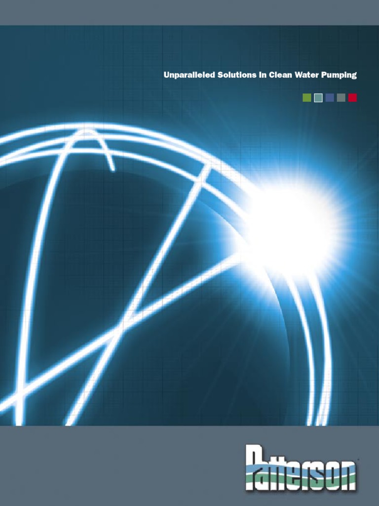 New Water Patterson | PDF | Pump | Water