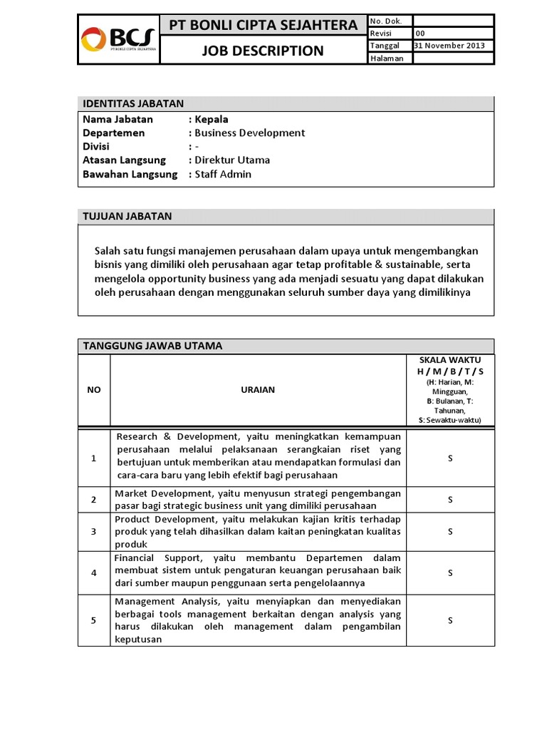 Job Desk | PDF | Bisnis | Seni