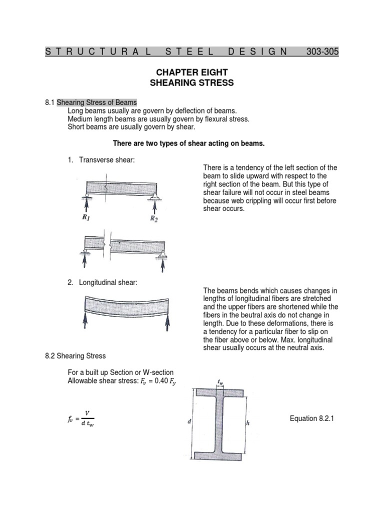 MATH Simplified Steel Design | PDF | Beam (Structure) | Stress (Mechanics)