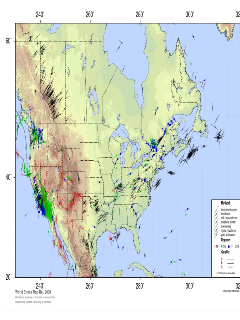 World Stress Map Rel. 2008: Method | PDF