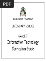It Curriculum Guide Grade 10 | PDF | Computer File | Directory (Computing)