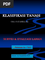 Tabel Padanan Nama Tanah Menurut Berbagai Sistem Klasifikasi | PDF