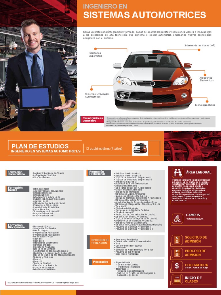UAG Universidad Autonoma de Guadalajara ING - AUTOMOTRIZ PDF | PDF ...