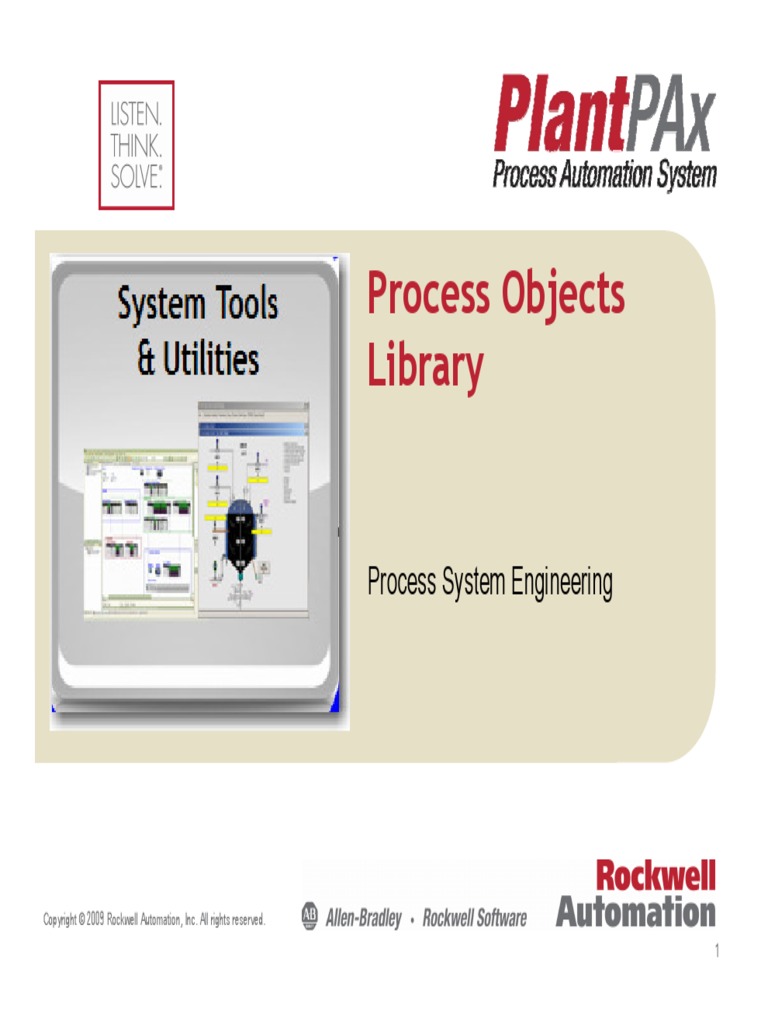 PlantPAx Process Library | PDF | Flow Measurement | Feedback
