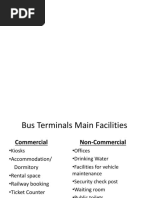 Bus Terminal Standards | PDF | Bus | Traffic