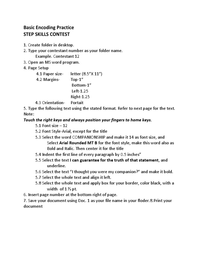Basic Encoding Practice Pdf Typefaces Written Communication