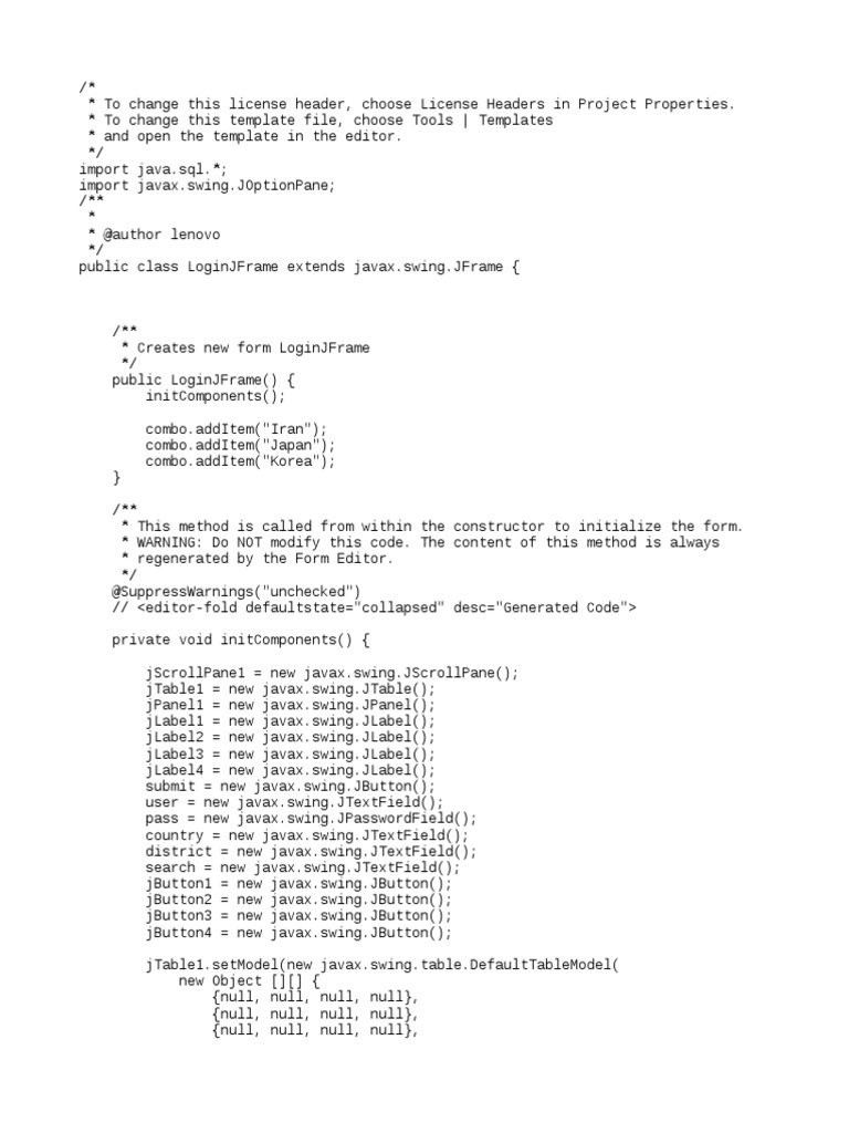 JFrame | PDF | Object Oriented Programming | Computer Engineering