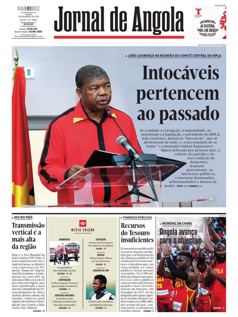 Jornal de Angola | Angola | Cidadania