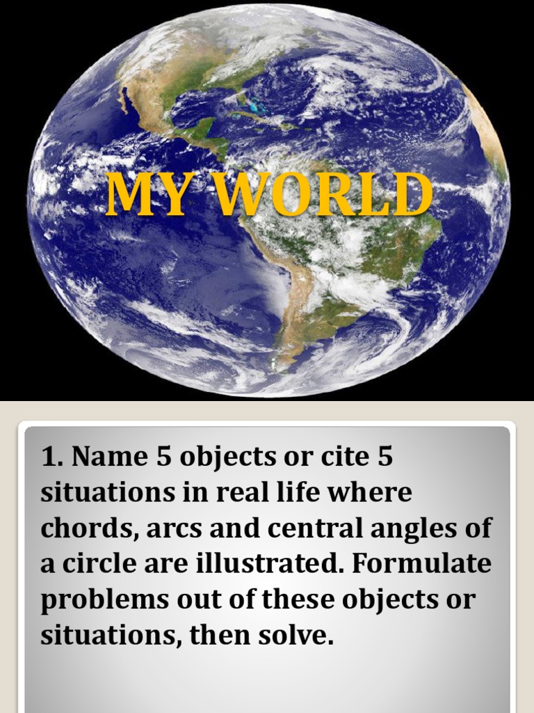 My Real World | PDF | Area | Angle