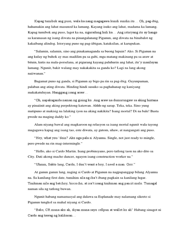 Kuwentong Marupok | PDF