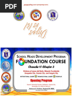 Spes Accomplishment Report | PDF