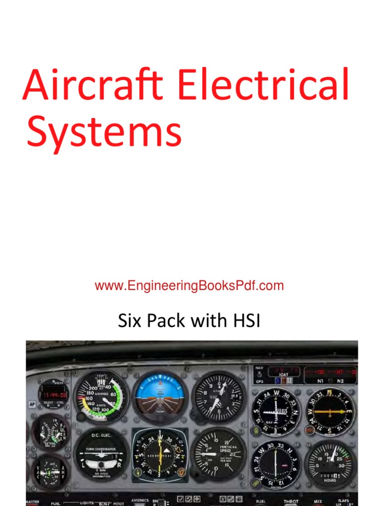 Aircraft Electrical Systems | Download Free PDF | Electric Generator ...
