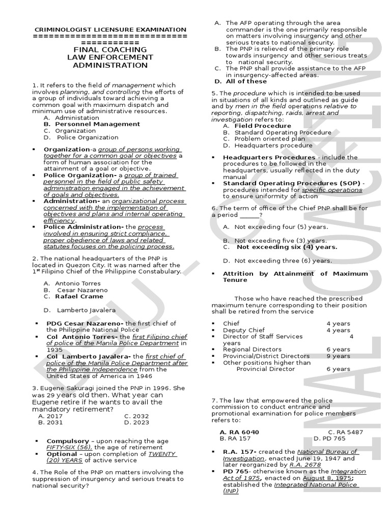 Lea Board | PDF | Inspector | Police