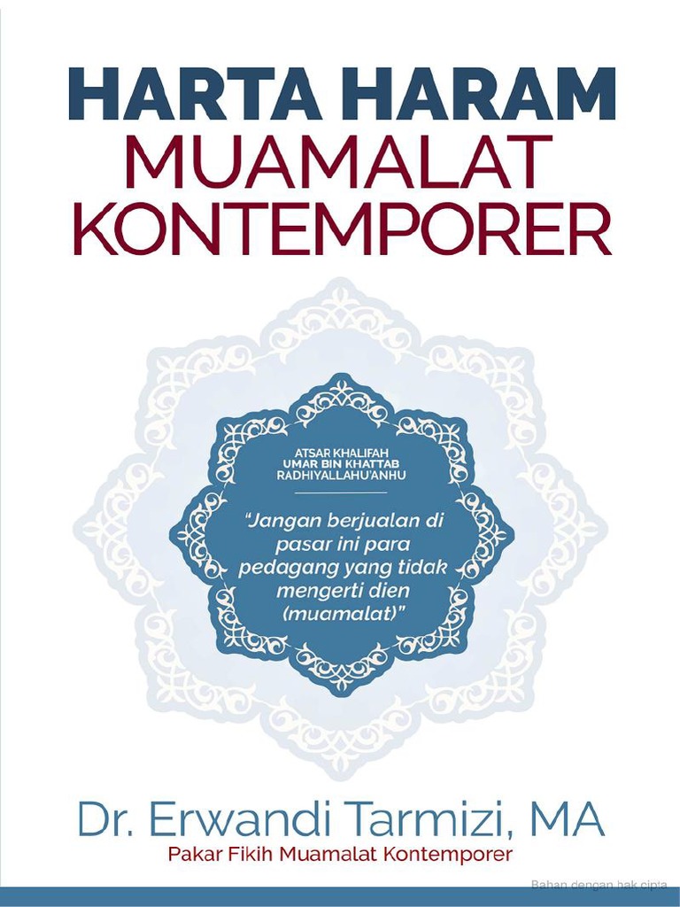 Harta Halal Haram Kontemporer | PDF