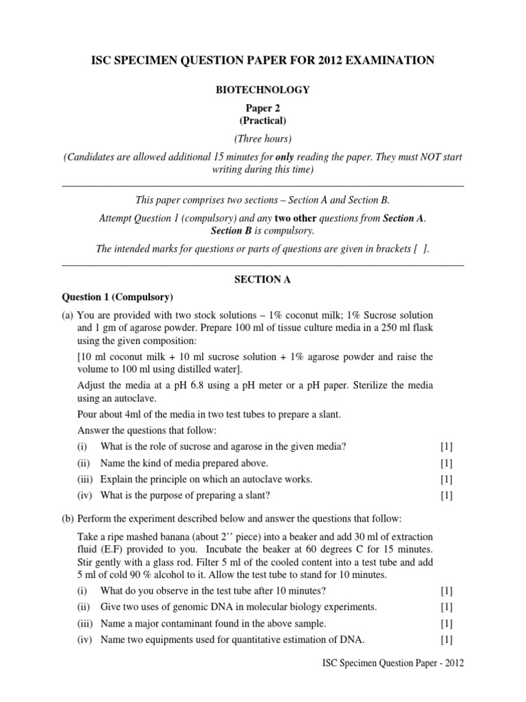 Biotechnology Paper 2 | PDF | Staining | Bacteria