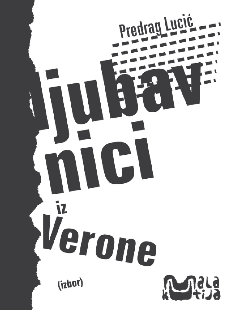 Ljubavnici Iz Verone, Predrag Lucic | PDF