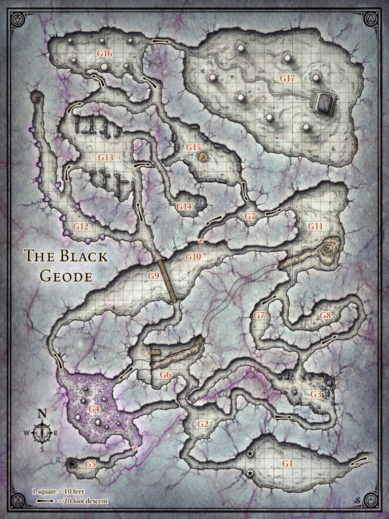 Tomb of Moving Stones Map | PDF