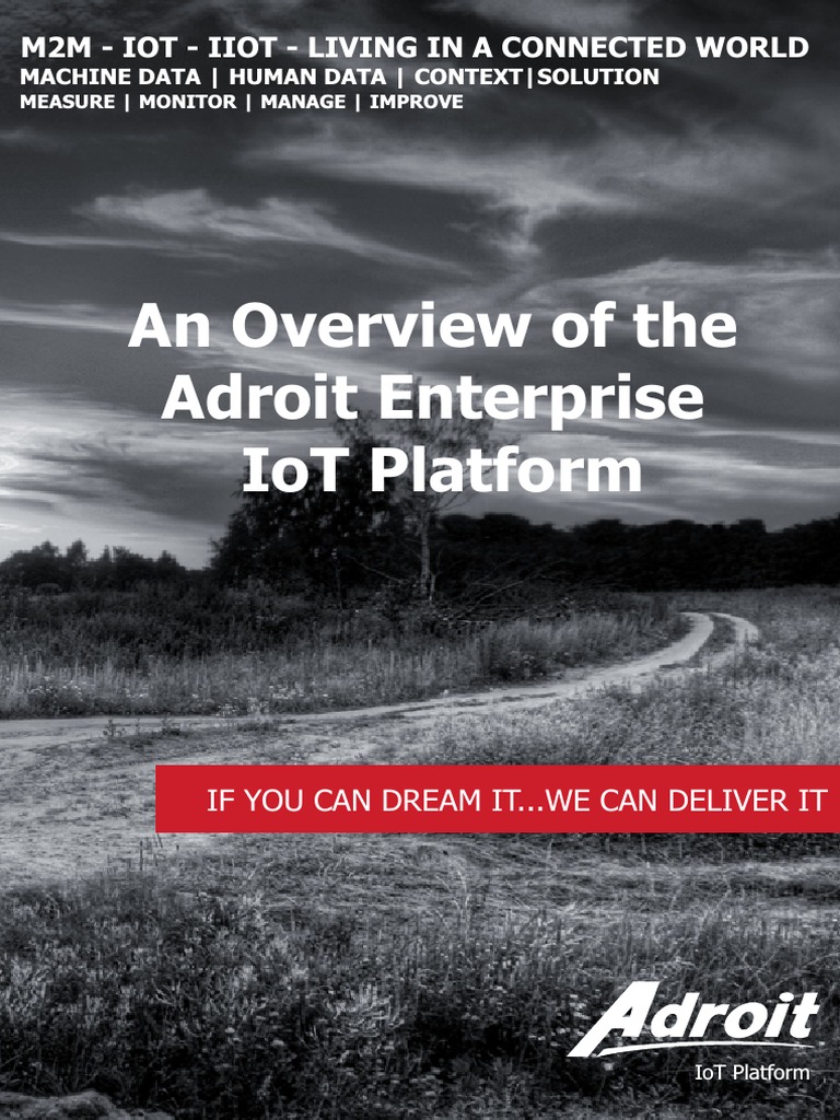 Adroit IoT Platform for Industry | PDF | Internet Of Things | Databases