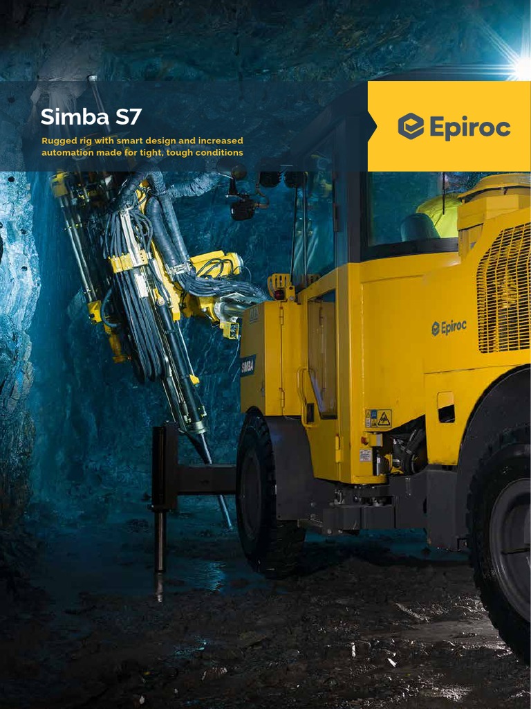 Simba S7: Rugged Rig With Smart Design and Increased Automation Made ...