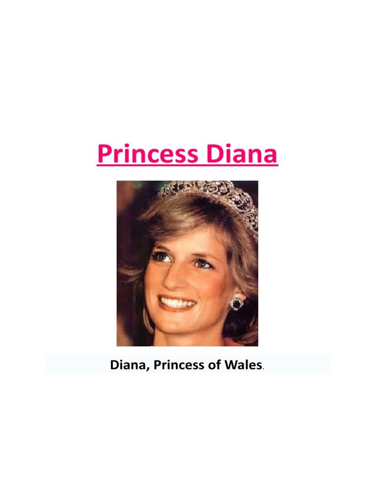 Diana, Princess of Wales | PDF | Diana
