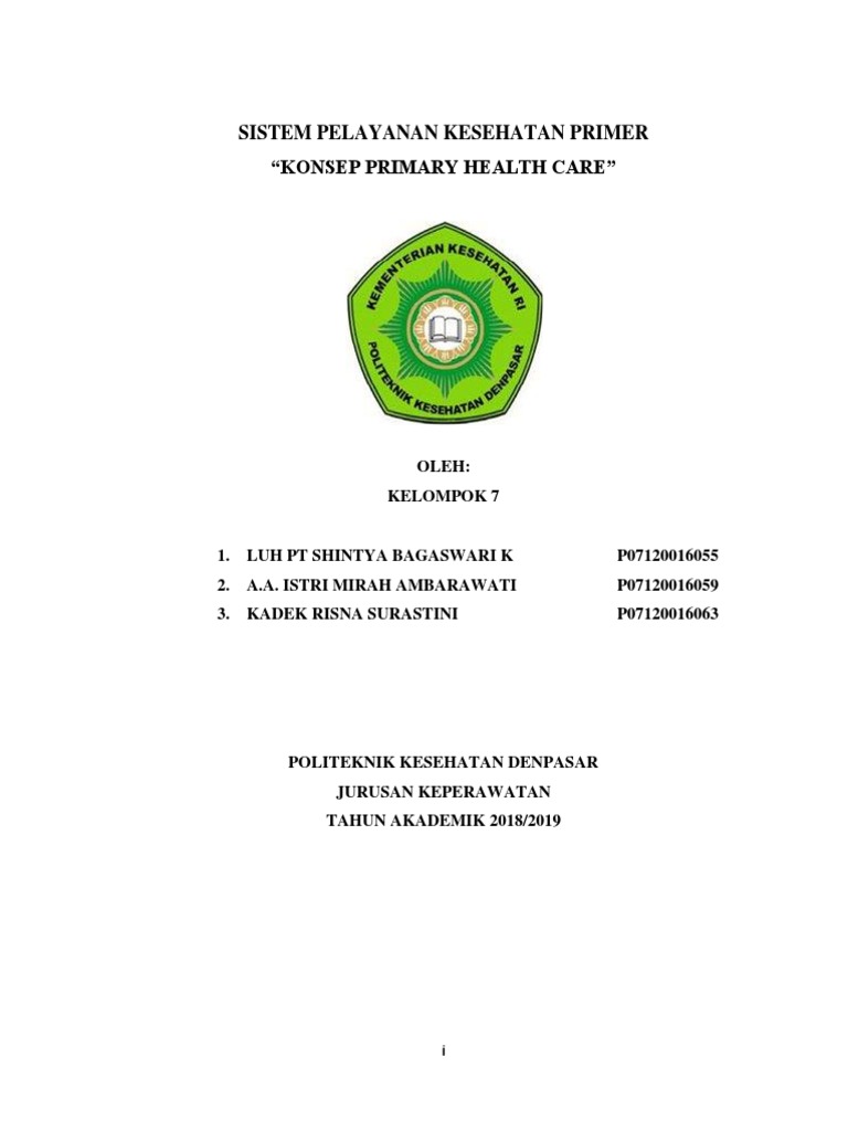 Konsep PHC KLP 7 | PDF