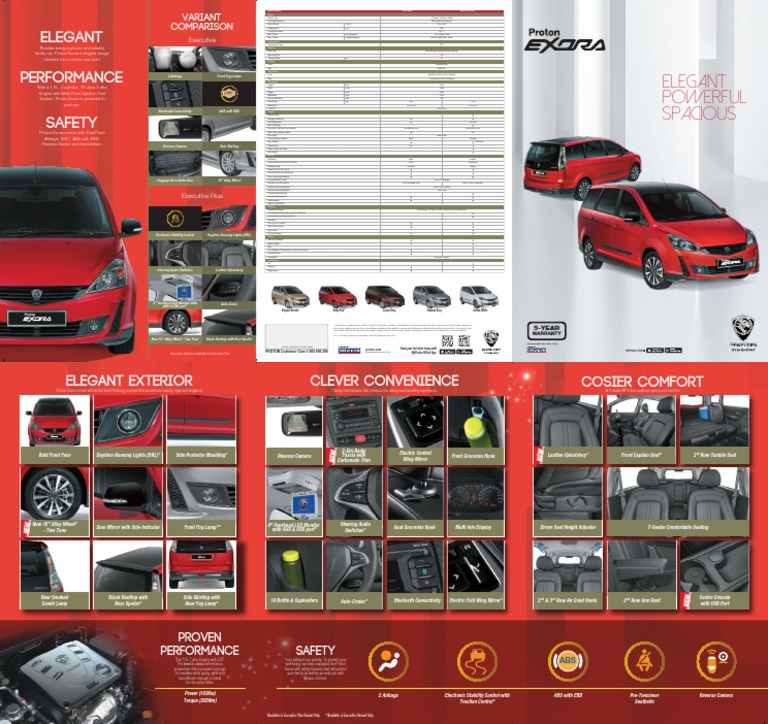 Exora Brochure PDF | PDF | Vehicles | Motor Vehicle