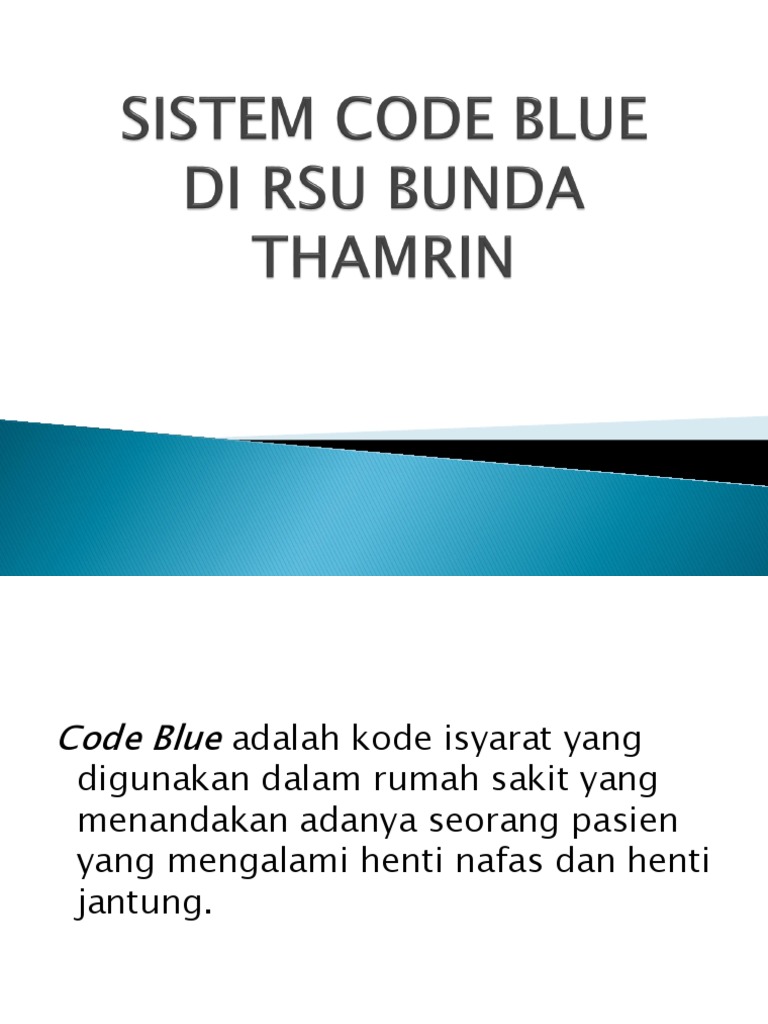 Code Blue | PDF