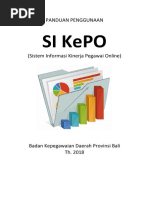Panduan SI KePO untuk ASN Bali | PDF