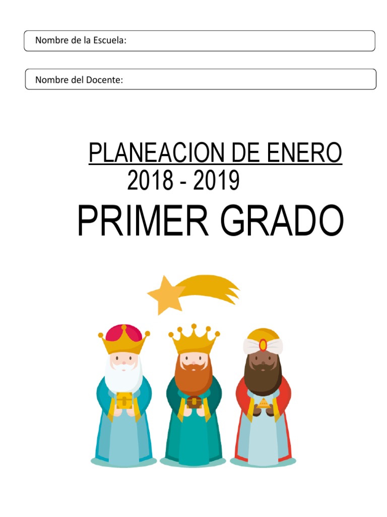 Planeacion de Enero 2018 - 2019 Primer Grado | PDF | Teatro | Libros