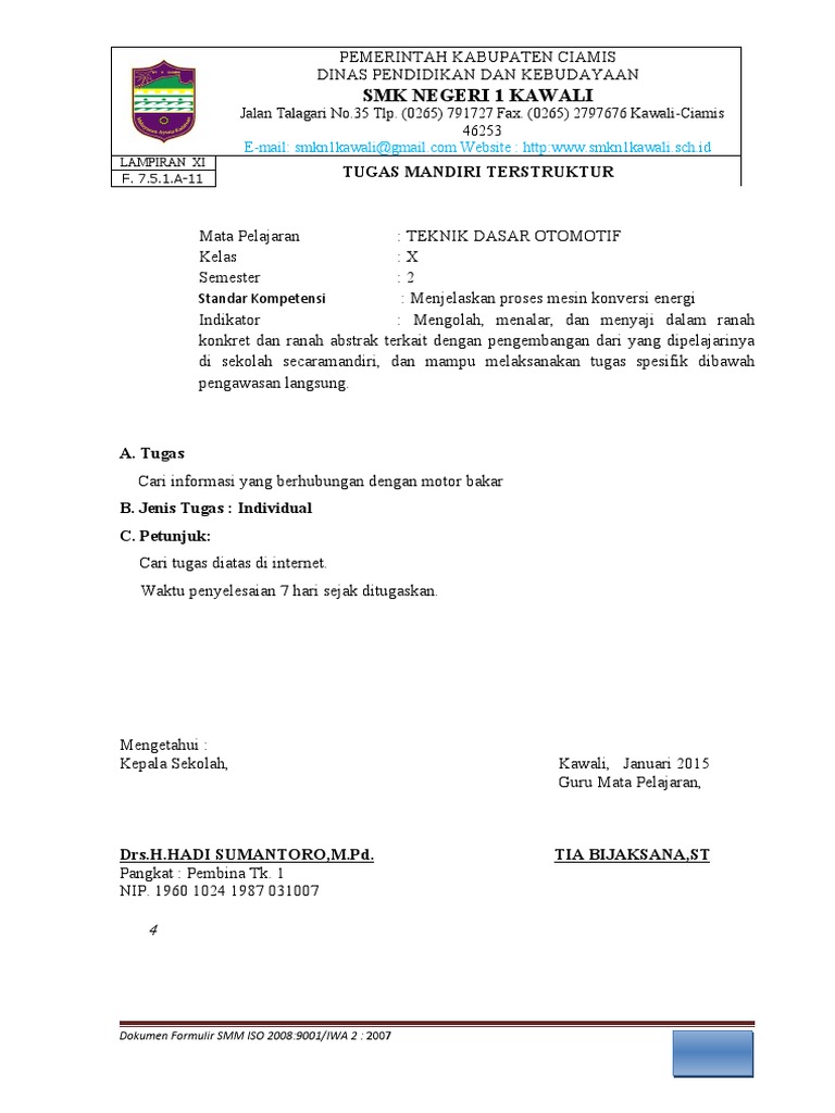 08.tugas Mandiri Terstruktur OK | PDF